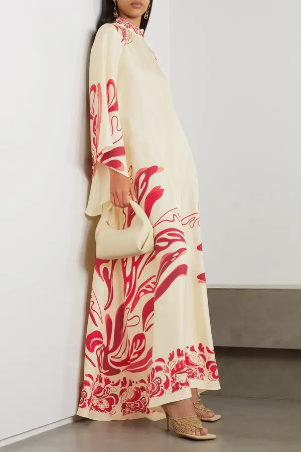 La DoubleJ Magnifico Printed Maxi Dress
