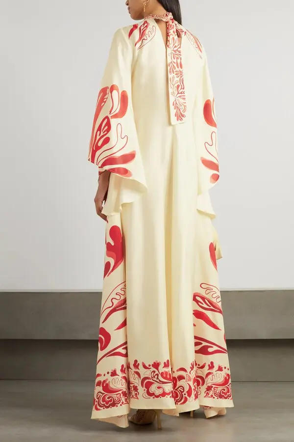 La DoubleJ Magnifico Printed Maxi Dress