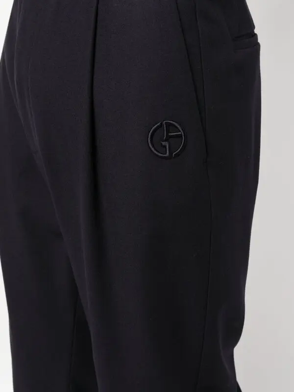 Giorgio Armani Virgin Wool Track Trousers