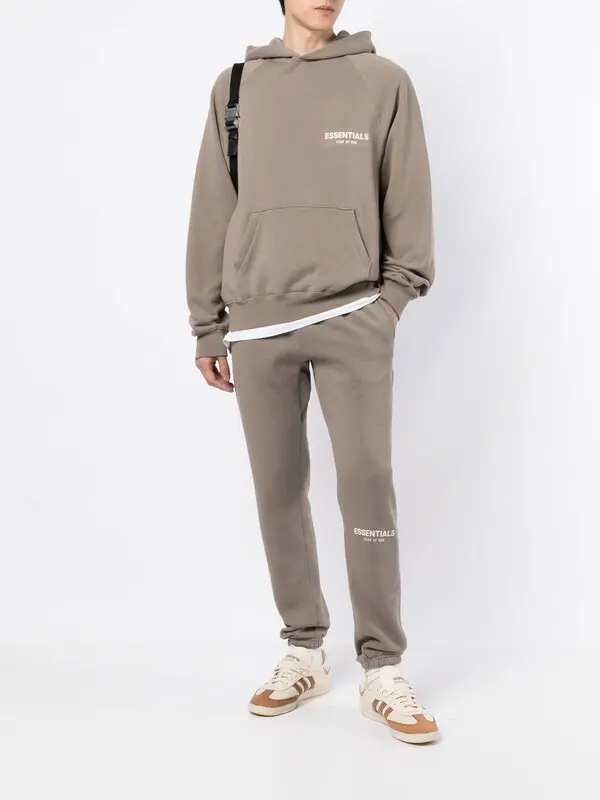 Fear Of God Logo-print Long-sleeve Hoodie
