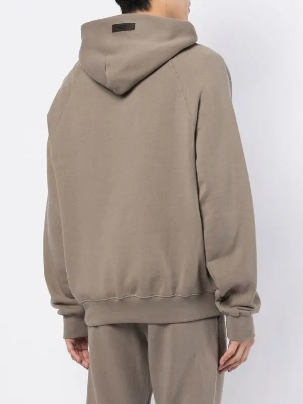 Fear Of God Logo-print Long-sleeve Hoodie