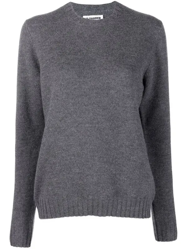 JIL SANDER Crew Neck Wool Jumper