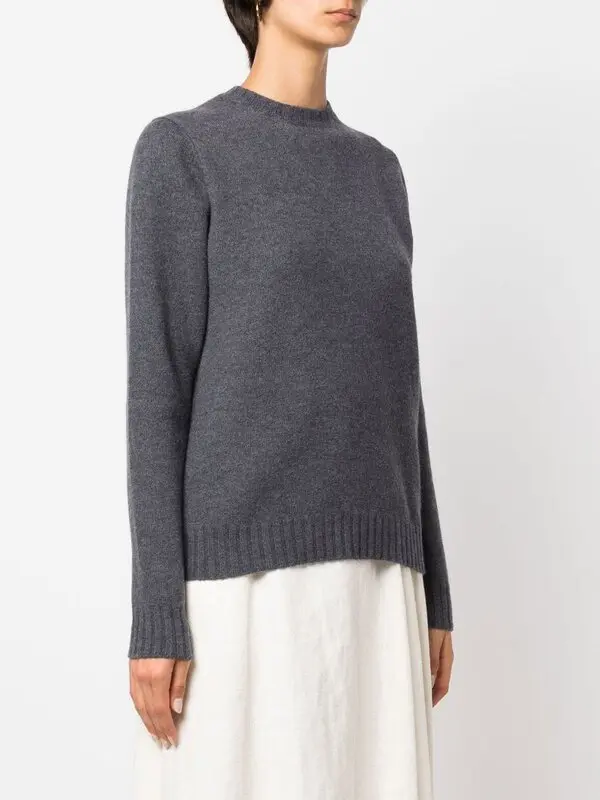 JIL SANDER Crew Neck Wool Jumper