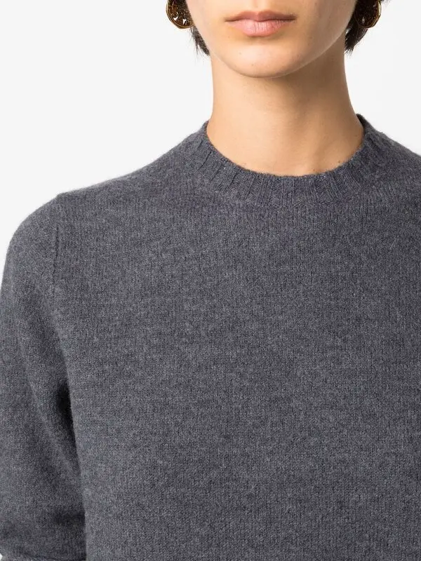 JIL SANDER Crew Neck Wool Jumper