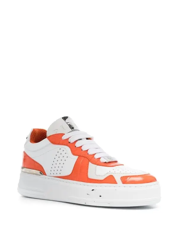 Philipp Plein Colour-block Low-top Sneakers