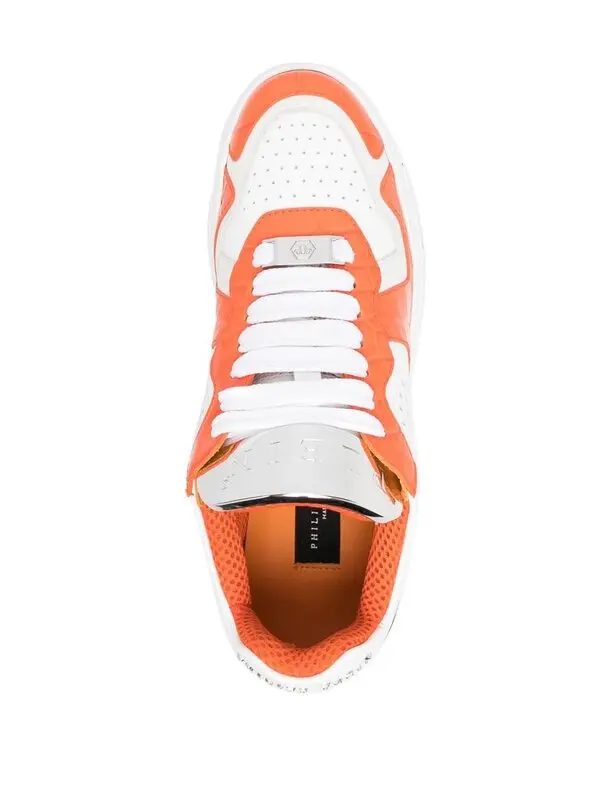 Philipp Plein Colour-block Low-top Sneakers