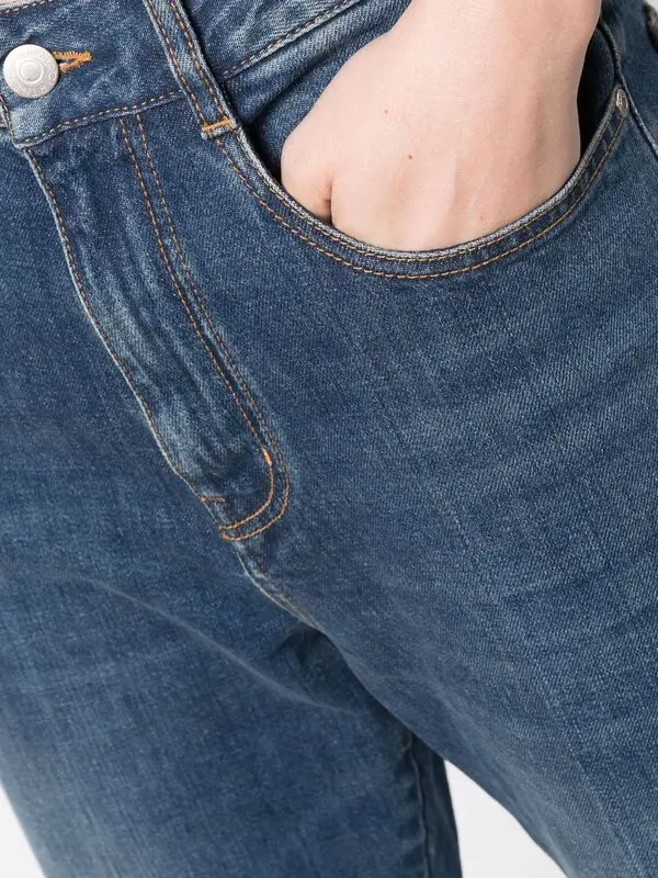Stella McCartney The '90s Cropped Flared Jeans