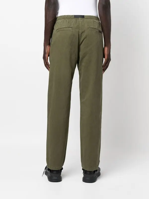 Gramicci Belted Straight-leg Trousers - Green