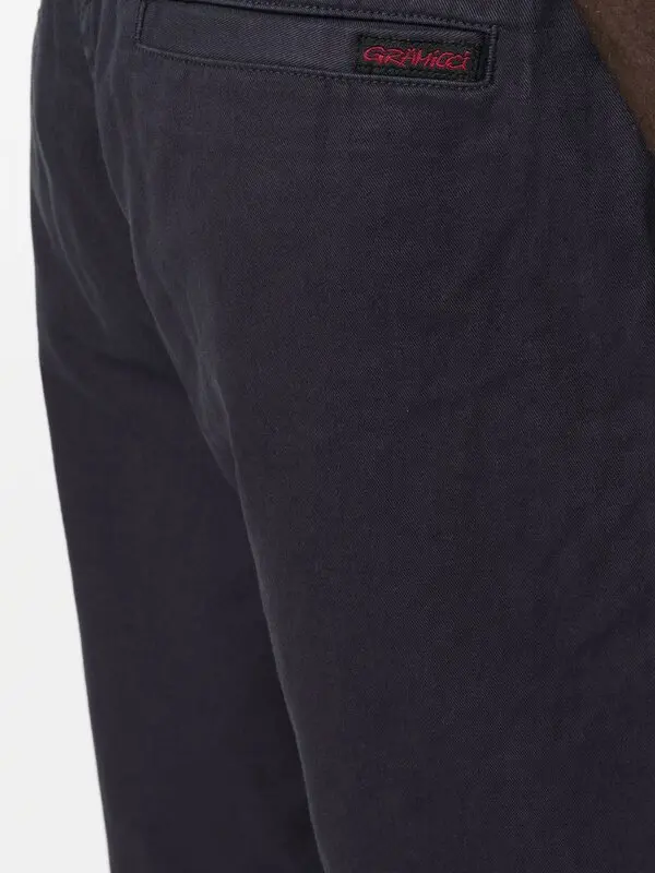 Gramicci Belted-waist Straight-leg Trousers - Blue