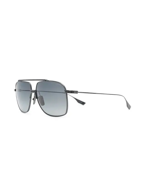Dita Alkamx Navigator-frame Sunglasses - Silver