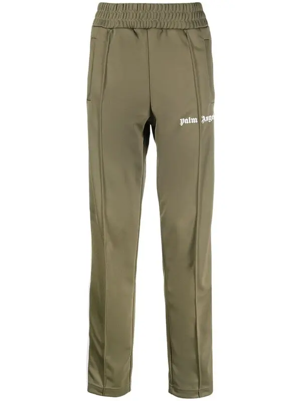 Palm Angels Straight-leg Track Pants - Green