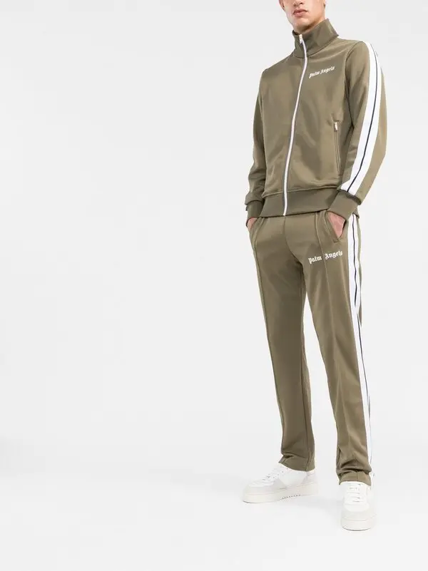 Palm Angels Straight-leg Track Pants - Green