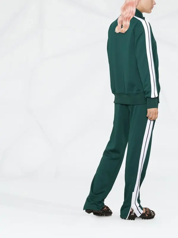 Palm Angels Logo-print Track Jacket - Green