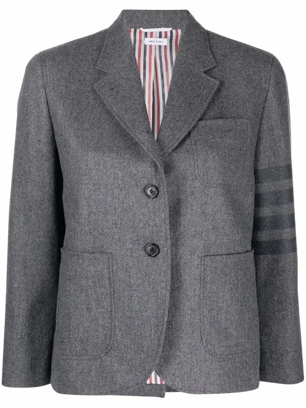 Thom Browne 4-bar Stripe Single-breasted Blazer