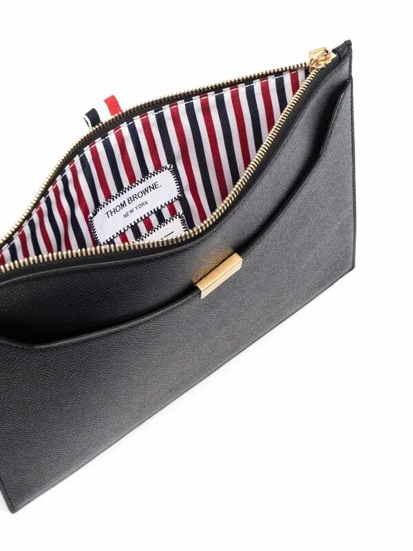 Thom Browne Small Zipped Clutch