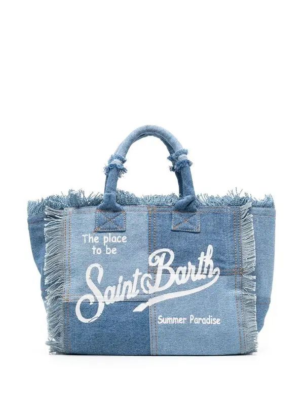 MC2 SAINT BARTH Colette Logo-print Tote Bag