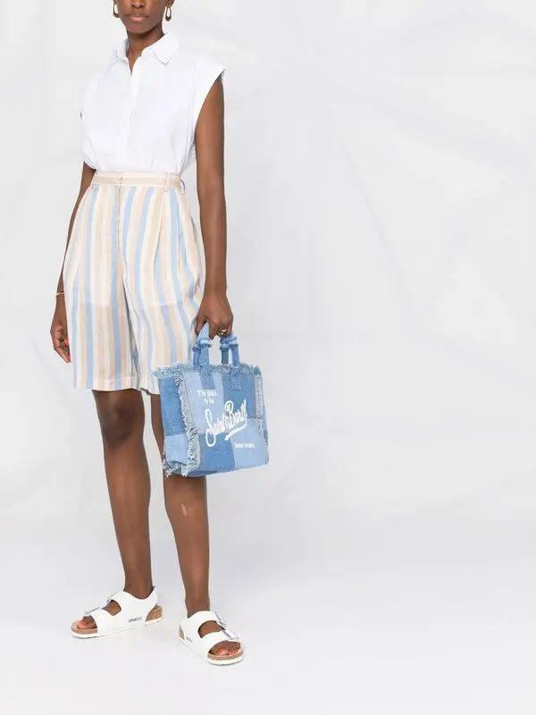 MC2 SAINT BARTH Colette Logo-print Tote Bag