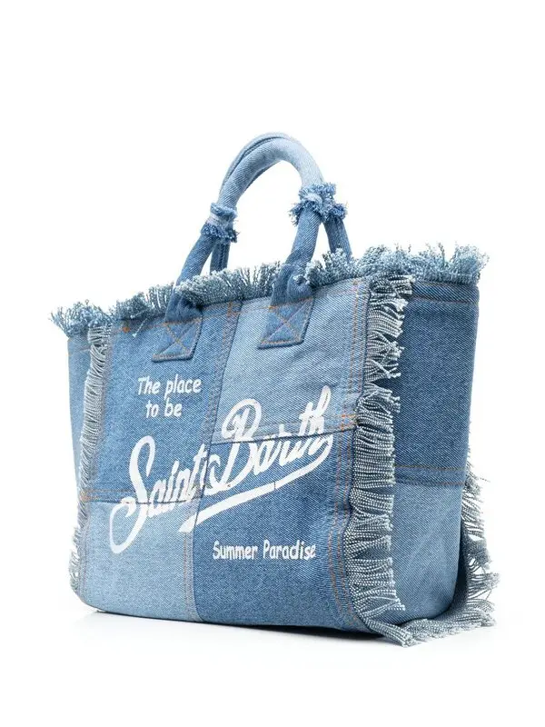 MC2 SAINT BARTH Colette Logo-print Tote Bag