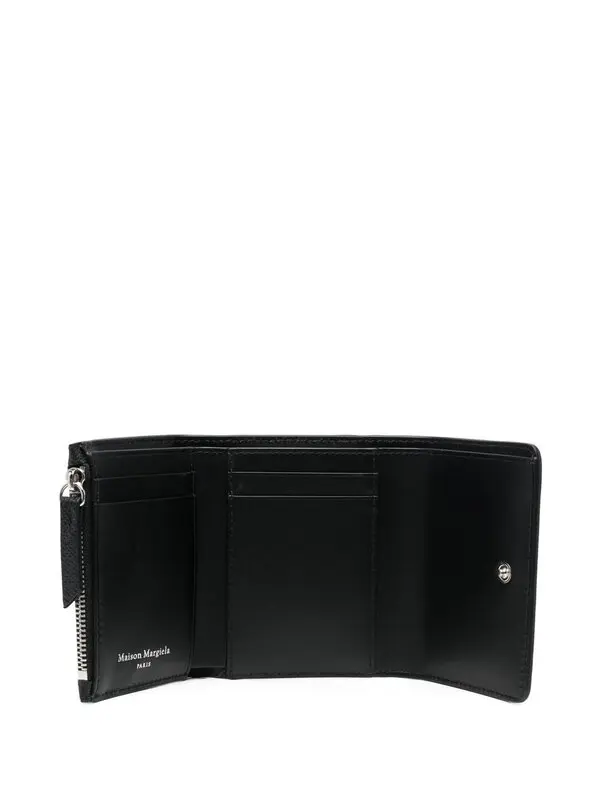 MAISON MARGIELA Four-stitch Leather Wallet - Black