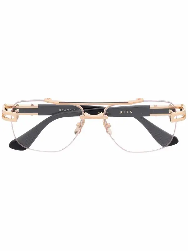 Dita Grand-evo Double-bridge Glasses - Pink
