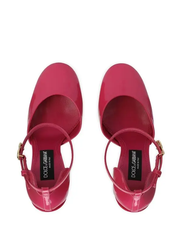 Dolce & Gabbana 145mm Patent-leather Platform Pumps