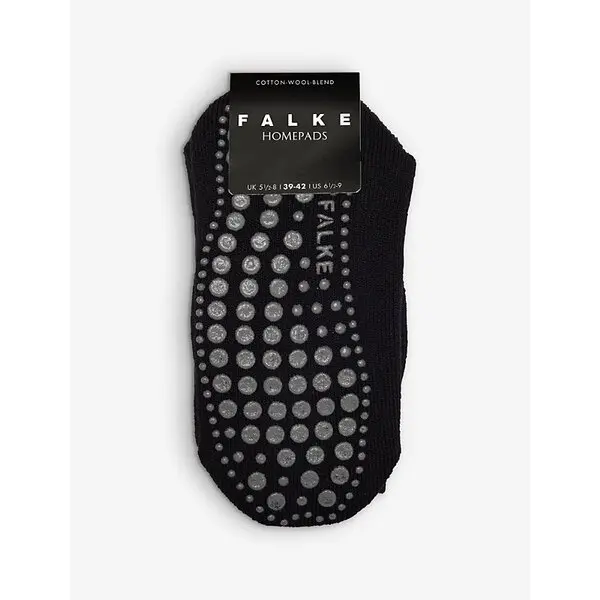 Falke Homepads Slipper Socks - 3000 Black