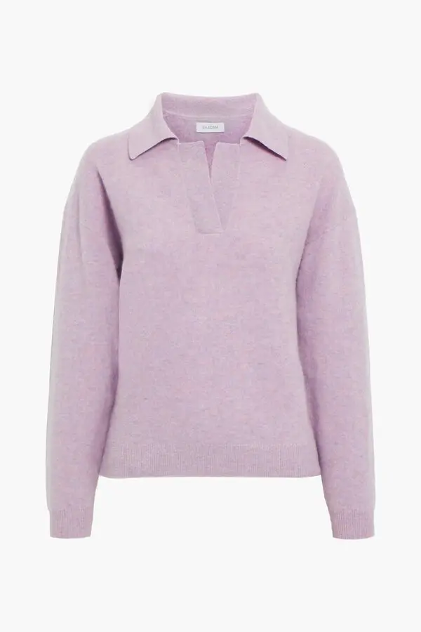 Naadam Mélange Cashmere Sweater - Lilac