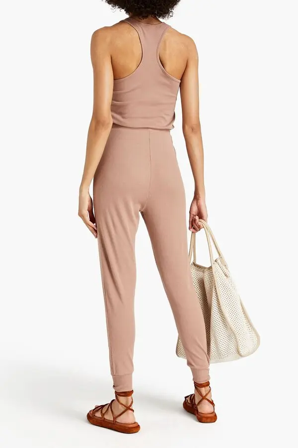 Commando Luxury Ribbed Jersey Jumpsuit