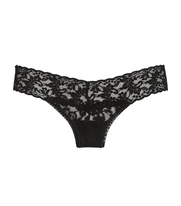Hanky Panky Low-rise Thong - Black