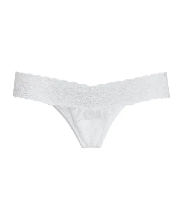 Hanky Panky Low-rise Thong - White