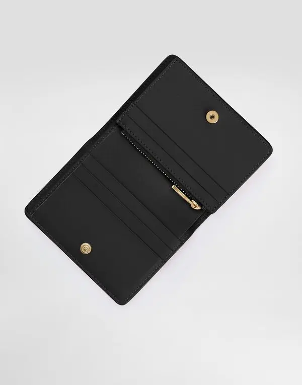 Dolce & Gabbana Calfskin Wallet With Dg Logo