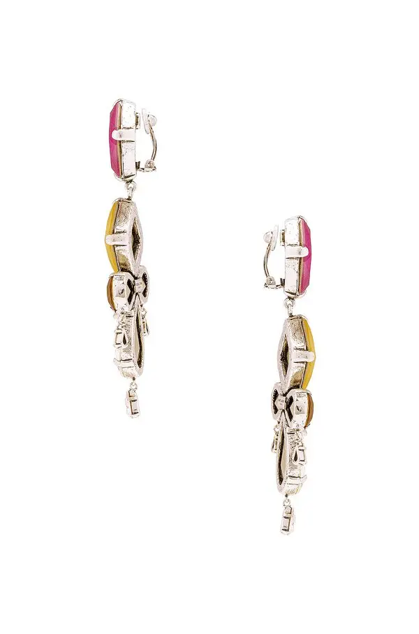 Saint Laurent Baroque Chandelier Earrings