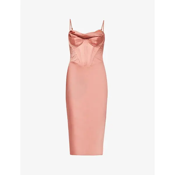 white christmas dresses House of CB Seren Maxi (Pink)| Rent with Iz main image 0
