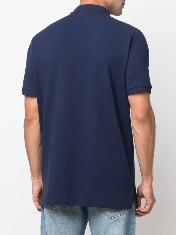 Polo Ralph Lauren Embroidered Logo Polo Shirt - Blue