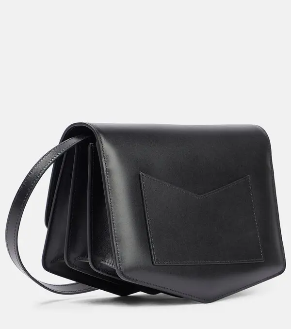 Alaïa Le Papa Small Leather Crossbody Bag - Black
