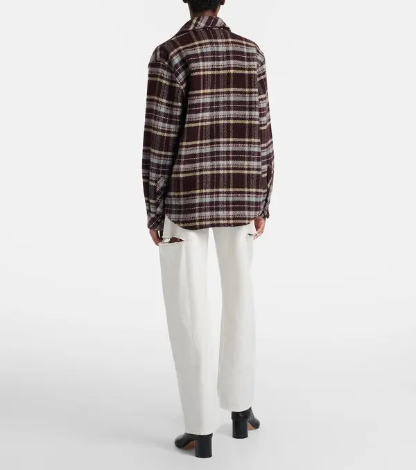 MAISON MARGIELA High-rise Straight Leg Jeans - White