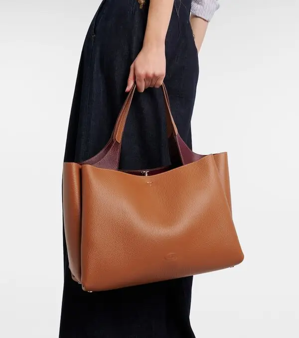 TOD'S Medium Leather Tote Bag