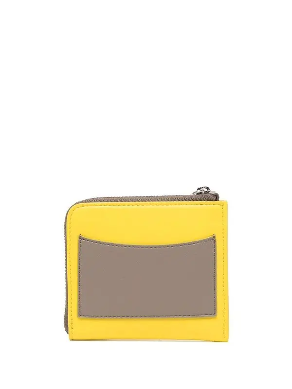 Stella McCartney Perforated-logo Bi-colour Wallet