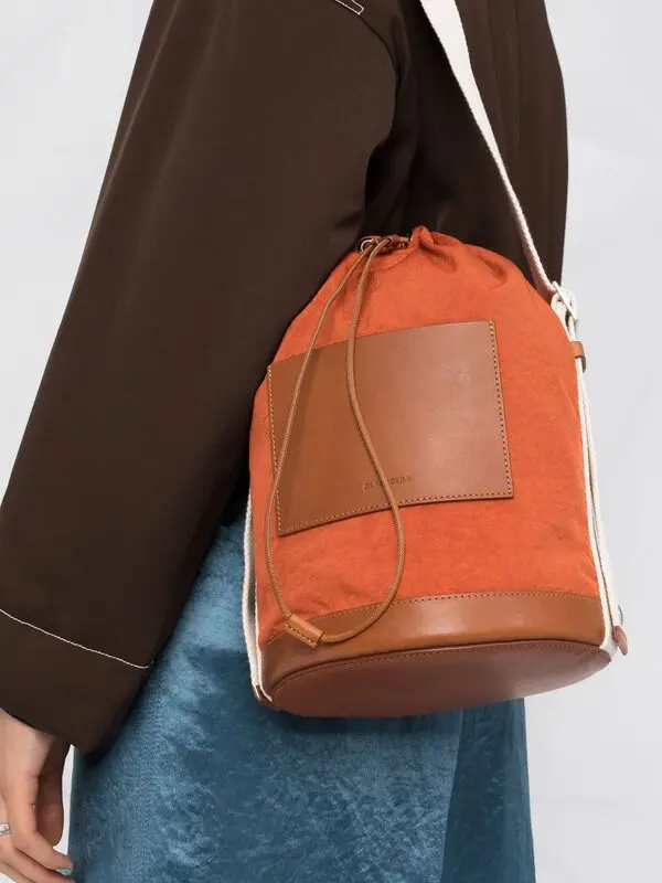 JIL SANDER Drawstring Bucket Bag