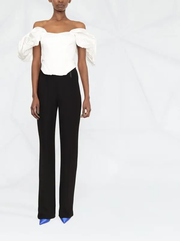 V:PM ATELIER Off-shoulder Puff Sleeve Blouse