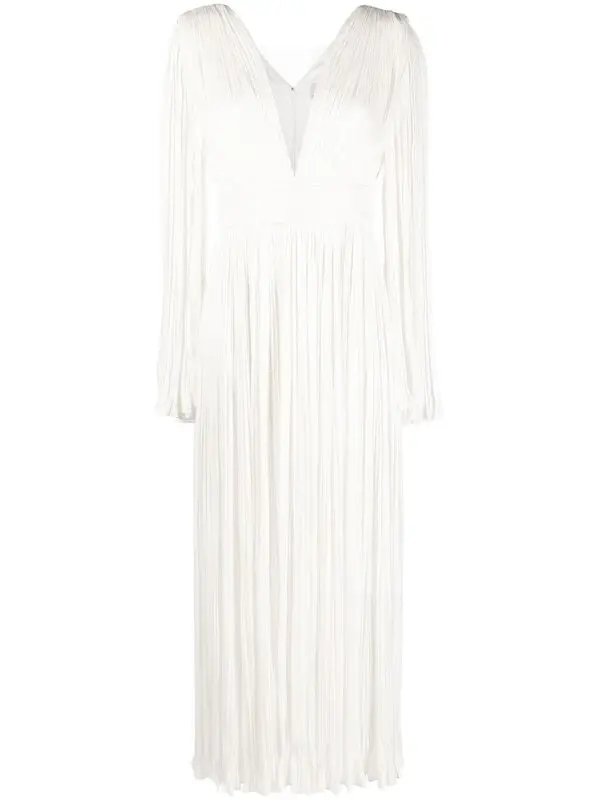 V:PM ATELIER Pleated Evening Gown