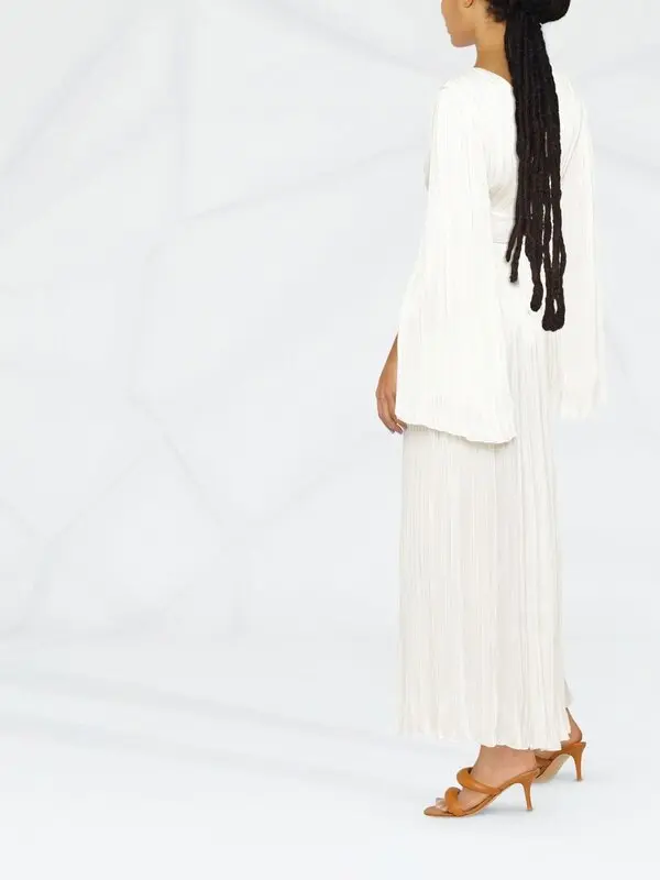 V:PM ATELIER Pleated Evening Gown