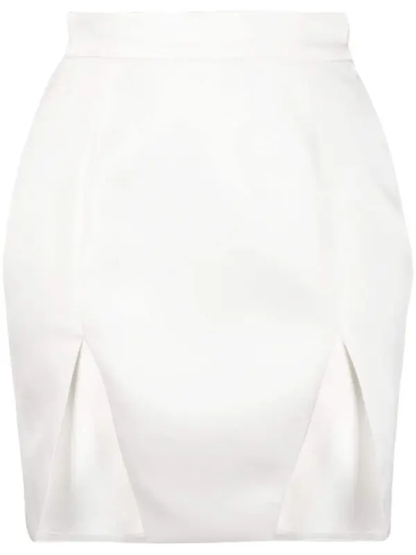 V:PM ATELIER Cut-out Mini-skirt - White
