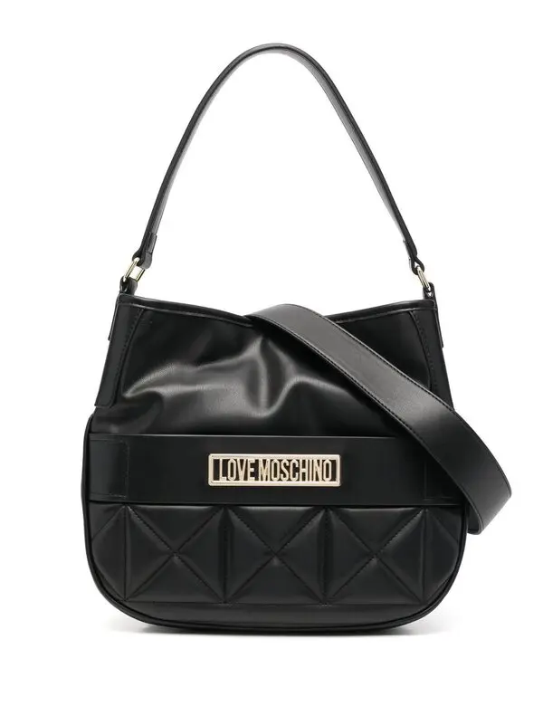 Moschino Logo-plaque Tote Bag
