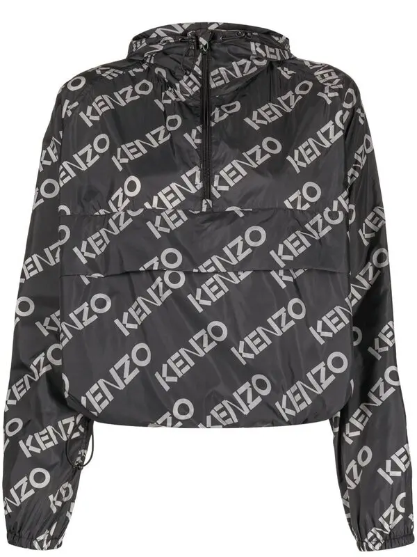 Kenzo Logo-print Jacket - Black