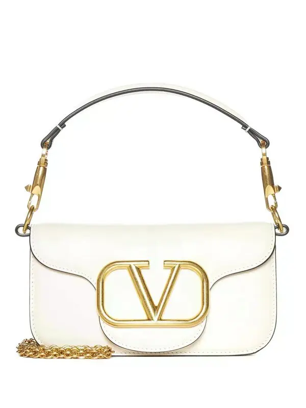 Valentino Garavani Locò Small Shoulder Bag - Neutrals