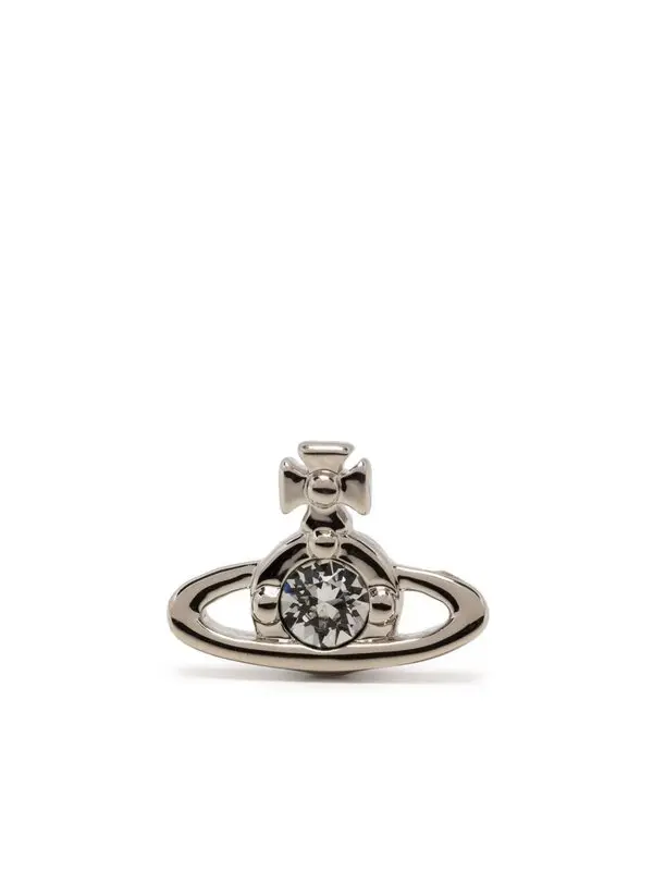 VIVIENNE WESTWOOD Nano Solitaire Single Stud Earring - Silver