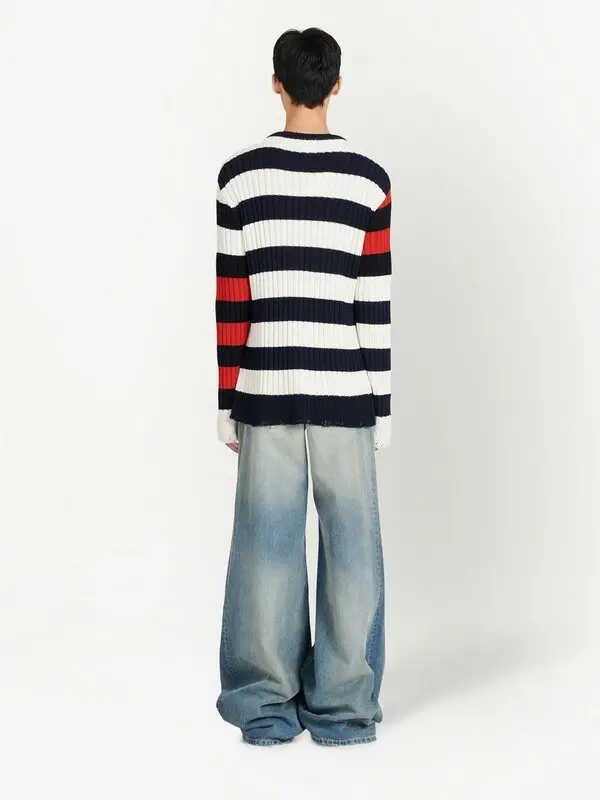 Balmain Striped Jumper