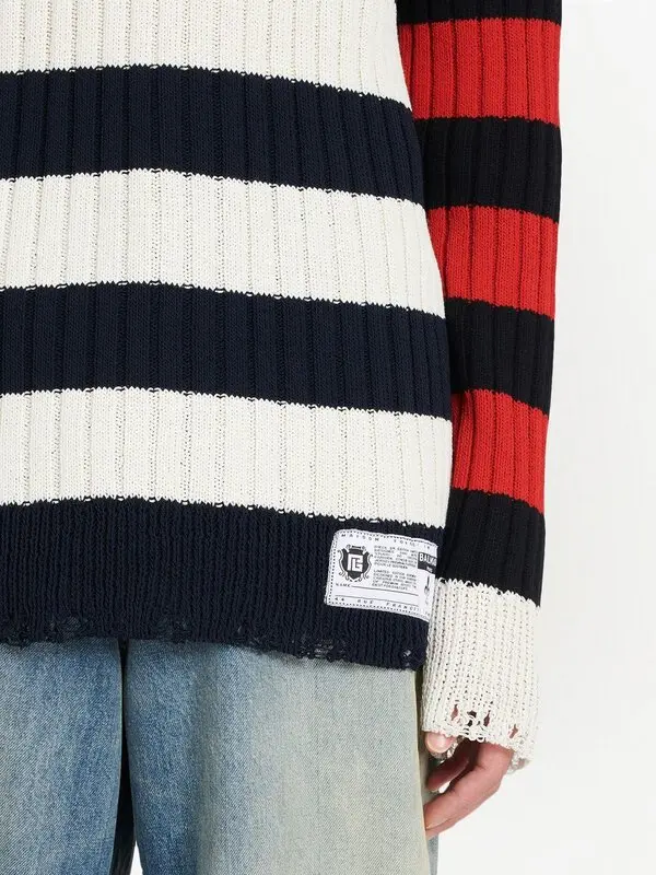 Balmain Striped Jumper