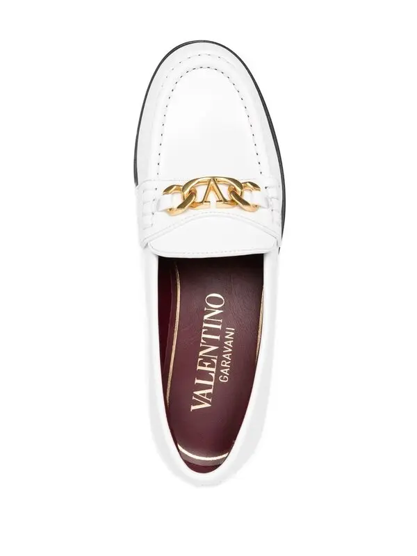 Valentino Garavani Vlogo Chain Loafers